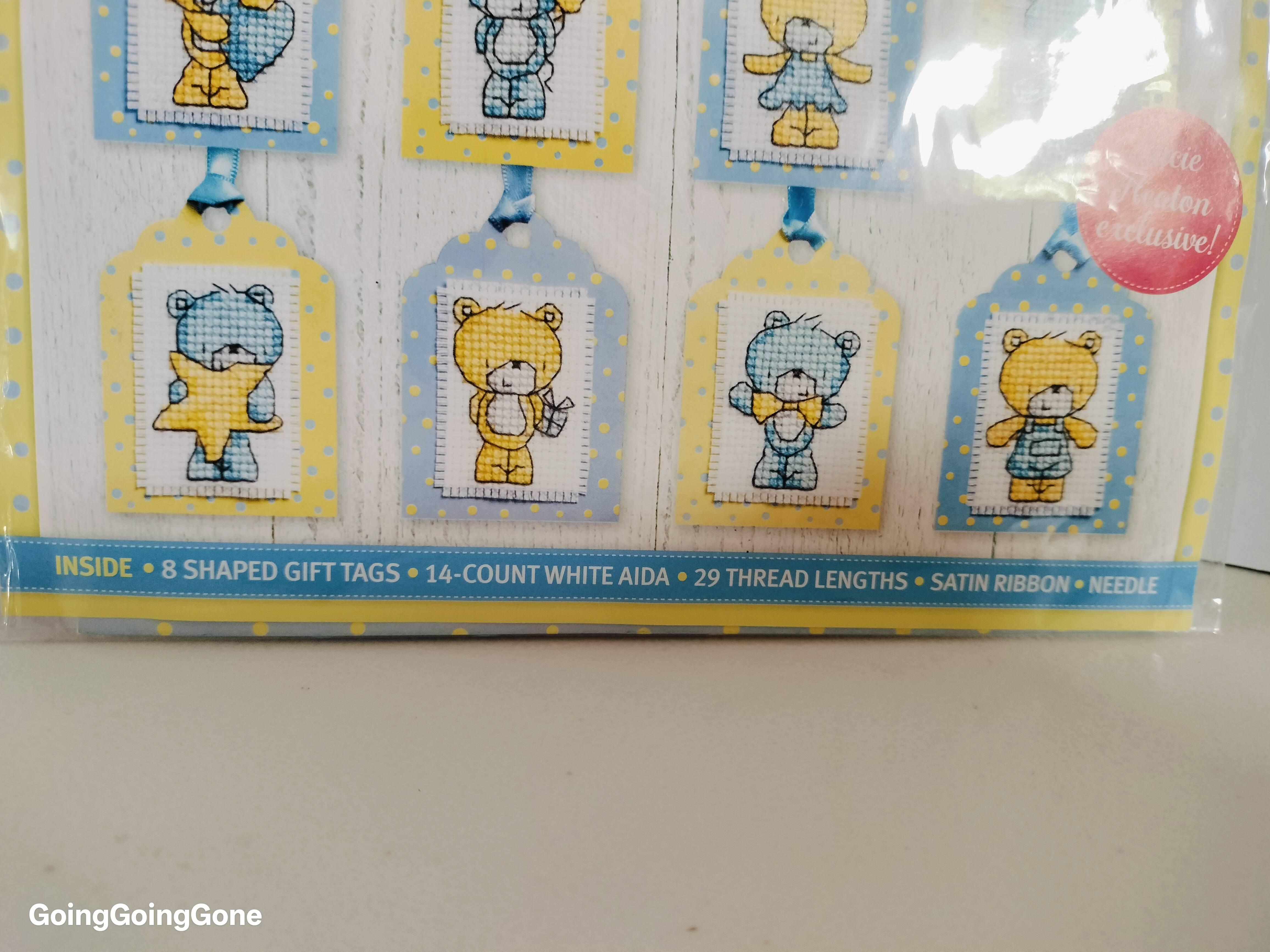 New teddy bear cross stitch - GoingGoingGoneAuctions