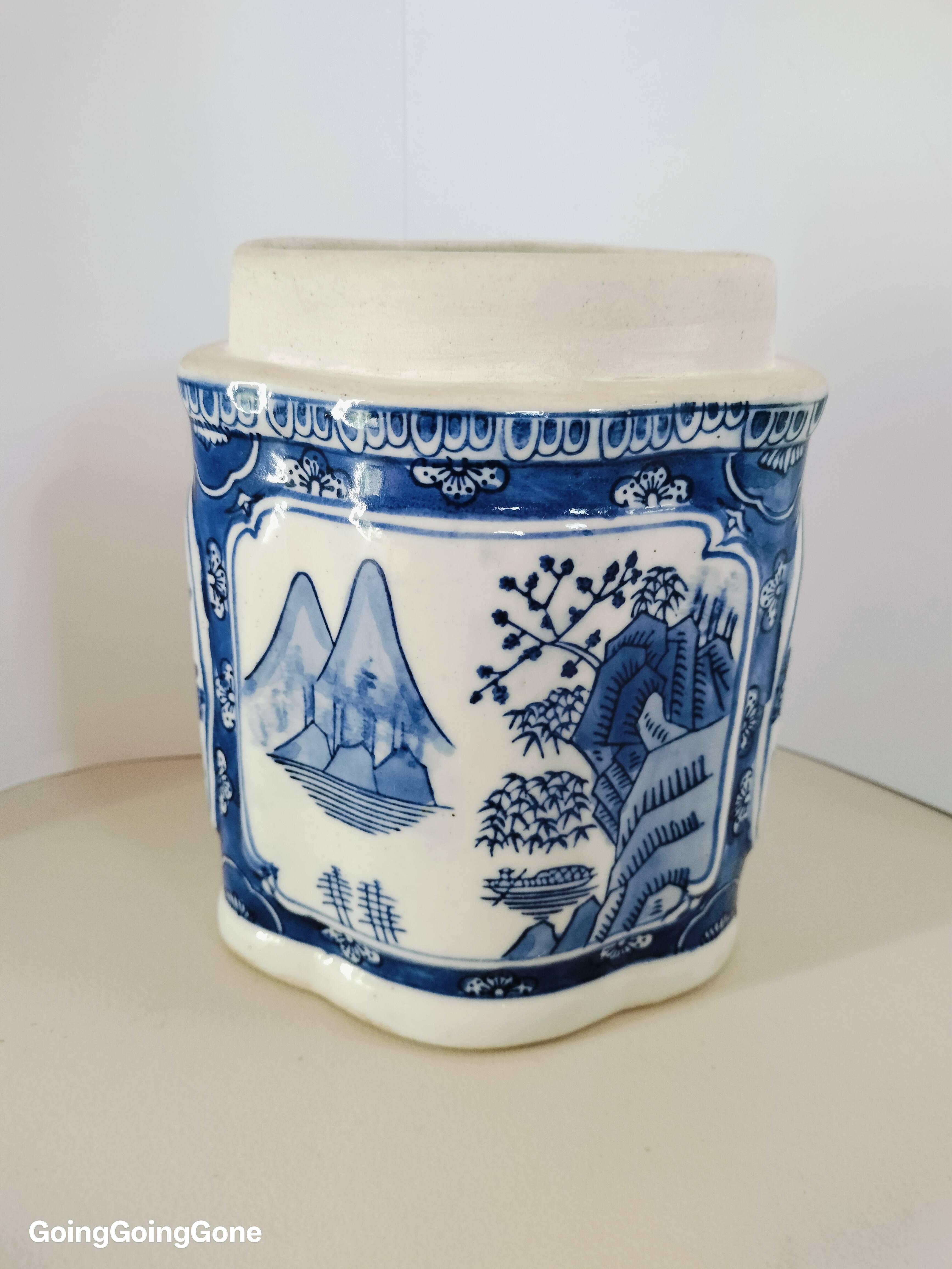 Antique Chinese tea caddy - GoingGoingGoneAuctions